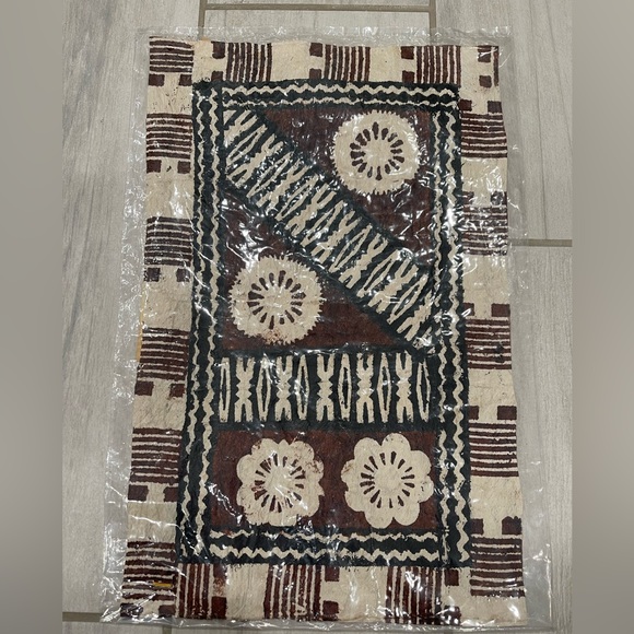 Tonga | Art | Vintage Rare Polynesian Extra Fine Tapa Cloth Fabric ...
